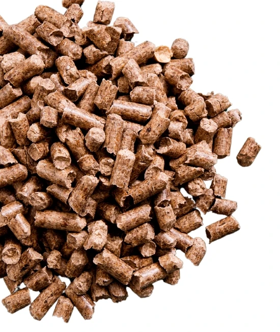 Coriander Husk Biomass Pellet Innovative biomass product.